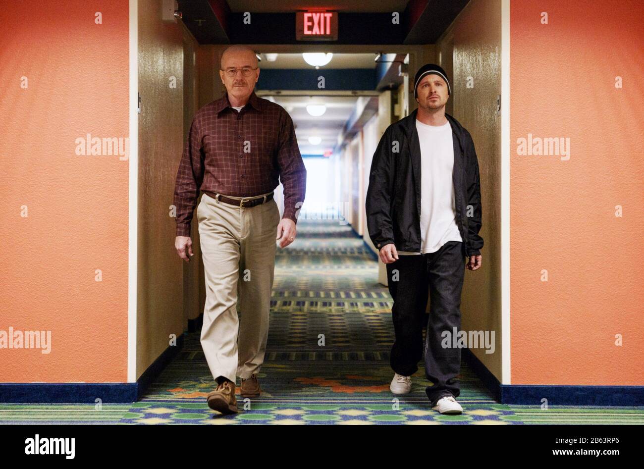 EL CAMINO: A BREAKING BAD MOVIE, from left: Bryan Cranston, Aaron Paul ...