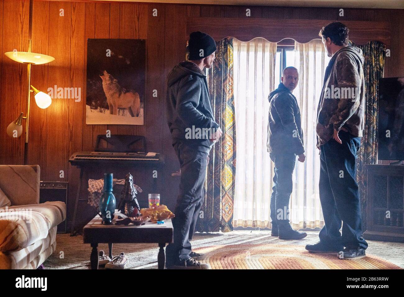 EL CAMINO: A BREAKING BAD MOVIE, from left: Charles Baker, Aaron Paul ...