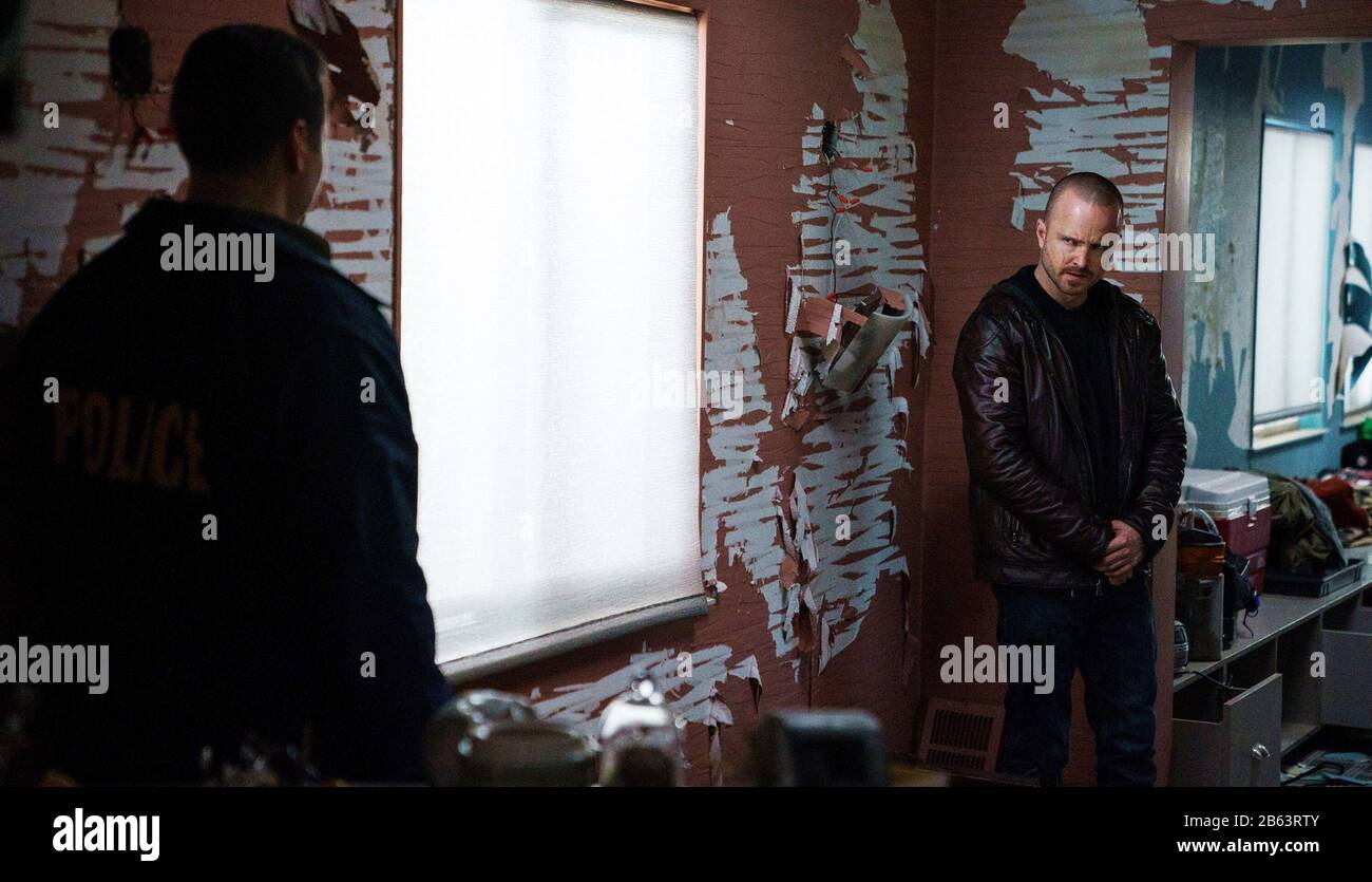 EL CAMINO: A BREAKING BAD MOVIE, Aaron Paul (right), 2019. ph: Ben ...