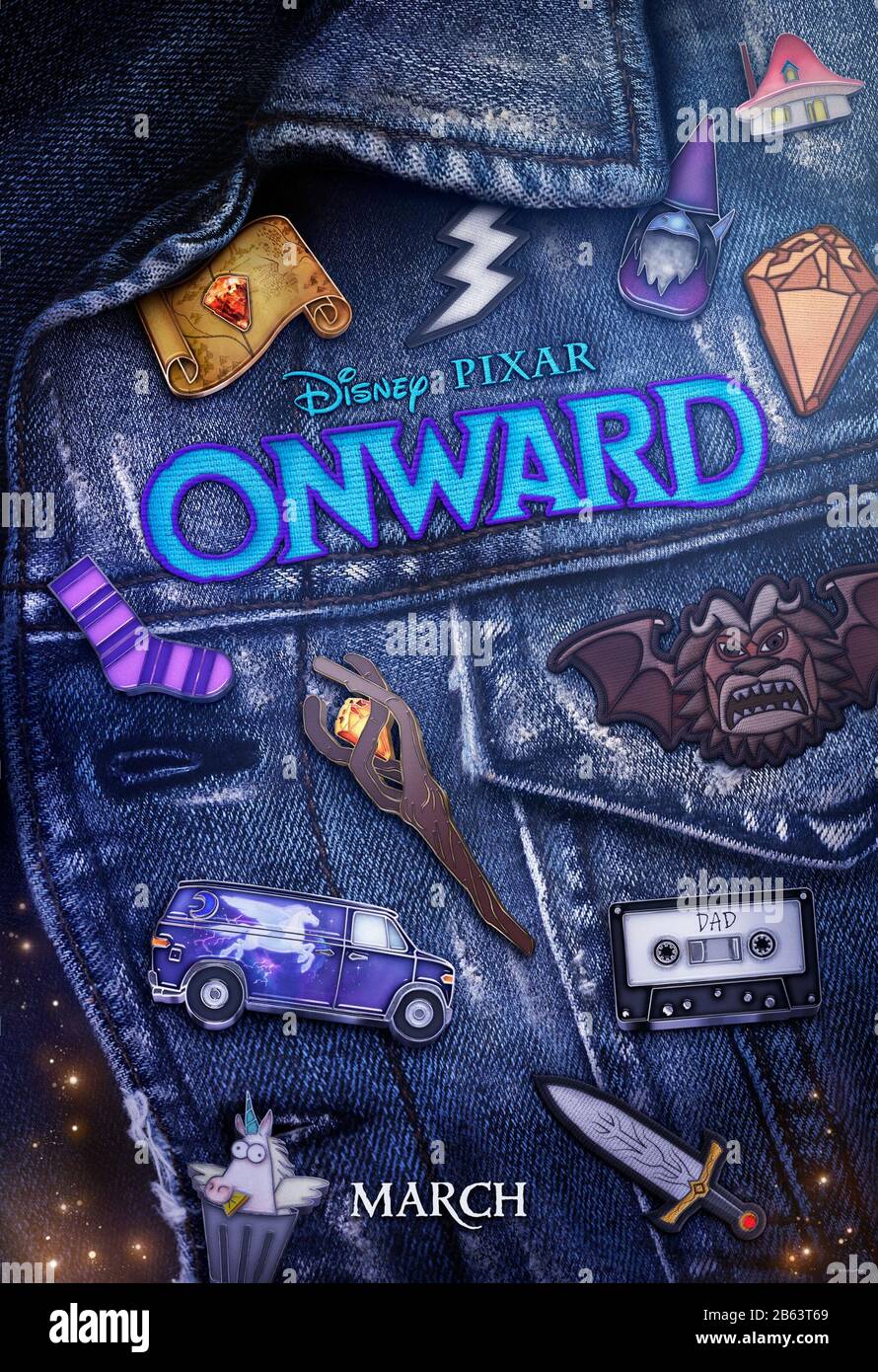 ONWARD, advance poster, 2020. © Walt Disney Studios Motion Pictures ...