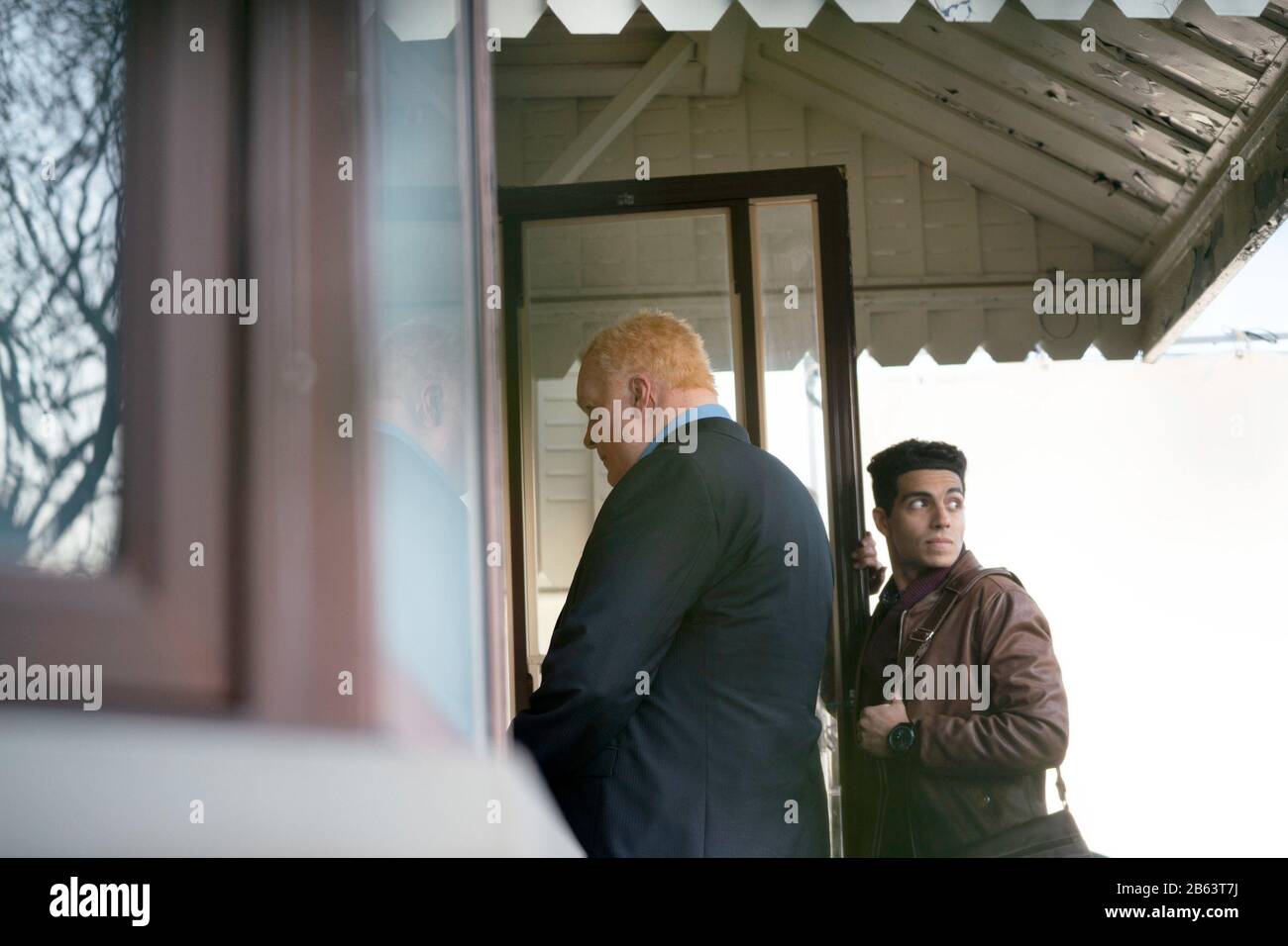 RUN THIS TOWN, from left: Damian Lewis, Mena Massoud, 2019 ...