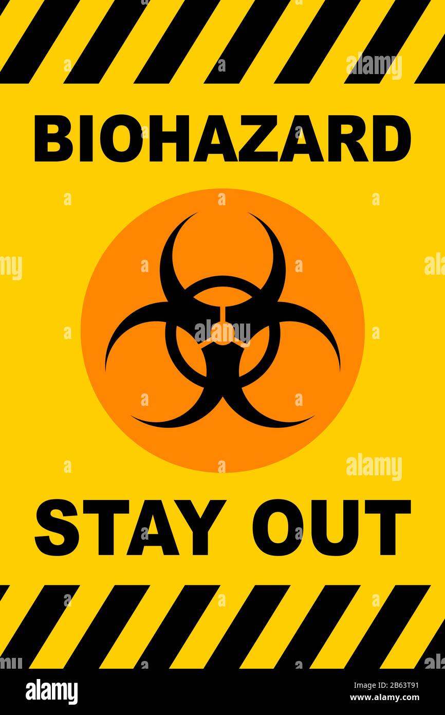 Stay out caution Stock Vector Images - Alamy