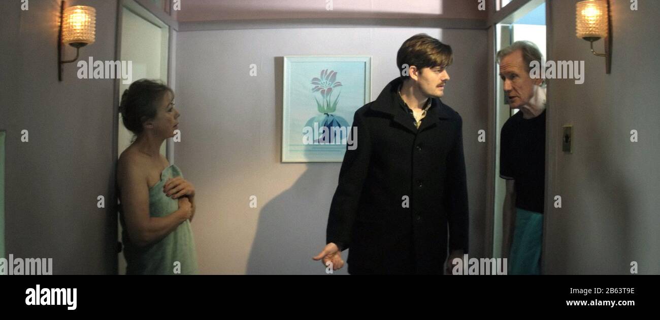 SOMETIMES ALWAYS NEVER, from left: Jenny Agutter, Sam Riley, Bill Nighy ...