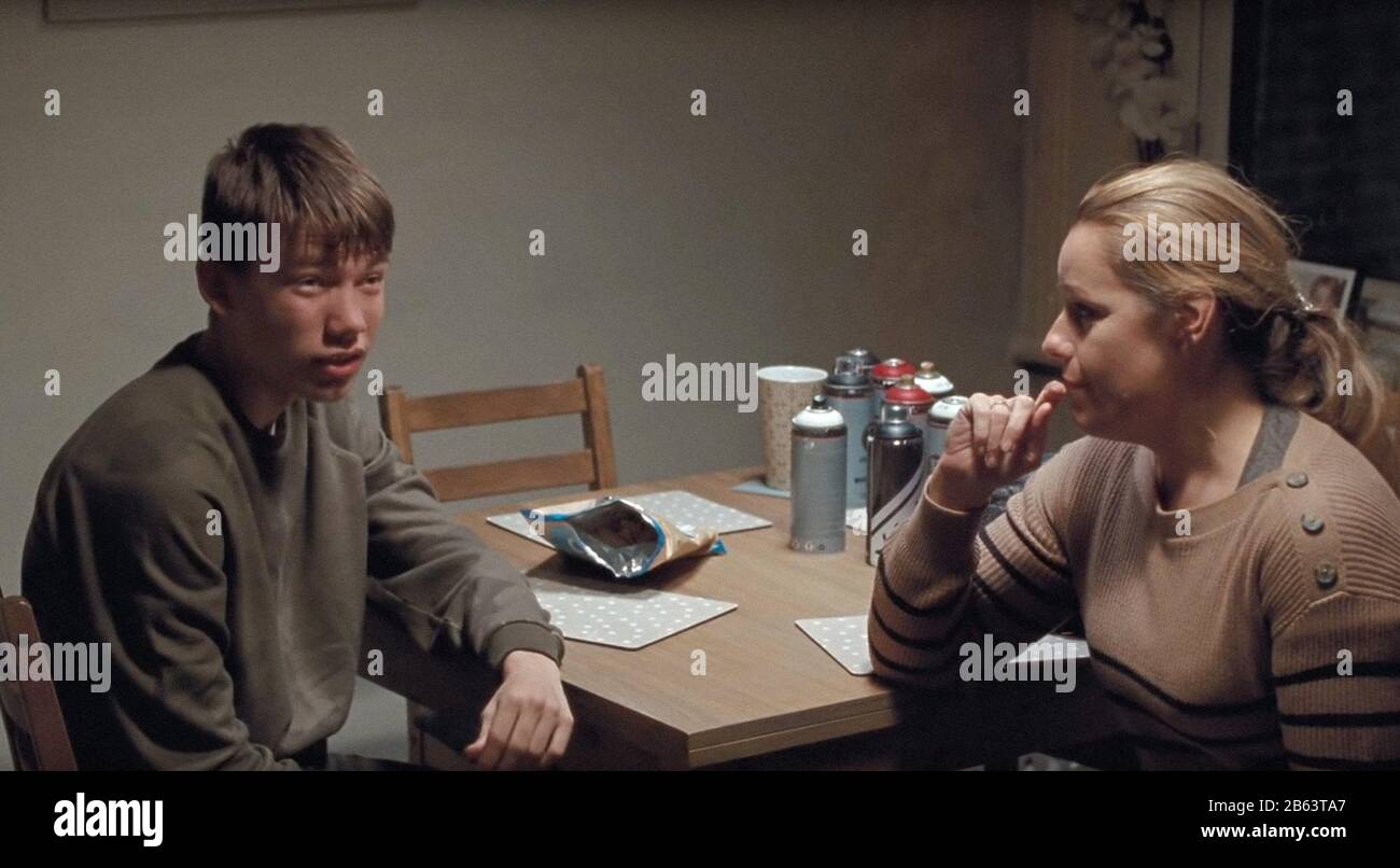 SORRY WE MISSED YOU, from left: Rhys Stone, Debbie Honeywood, 2019 ...