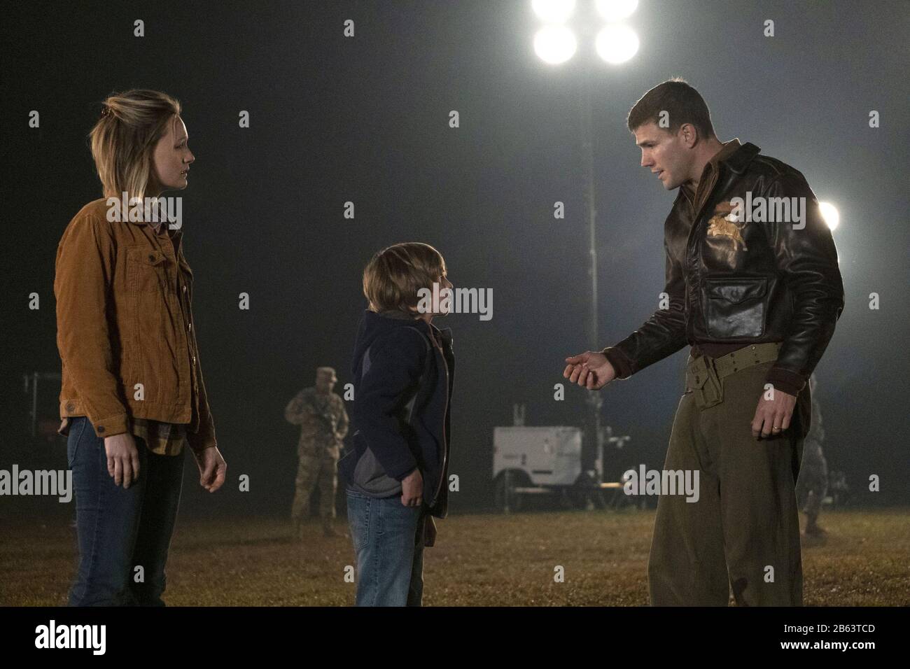AMAZING STORIES, from left: Kerry Bishe, Duncan Joiner, Austin Stowell ...