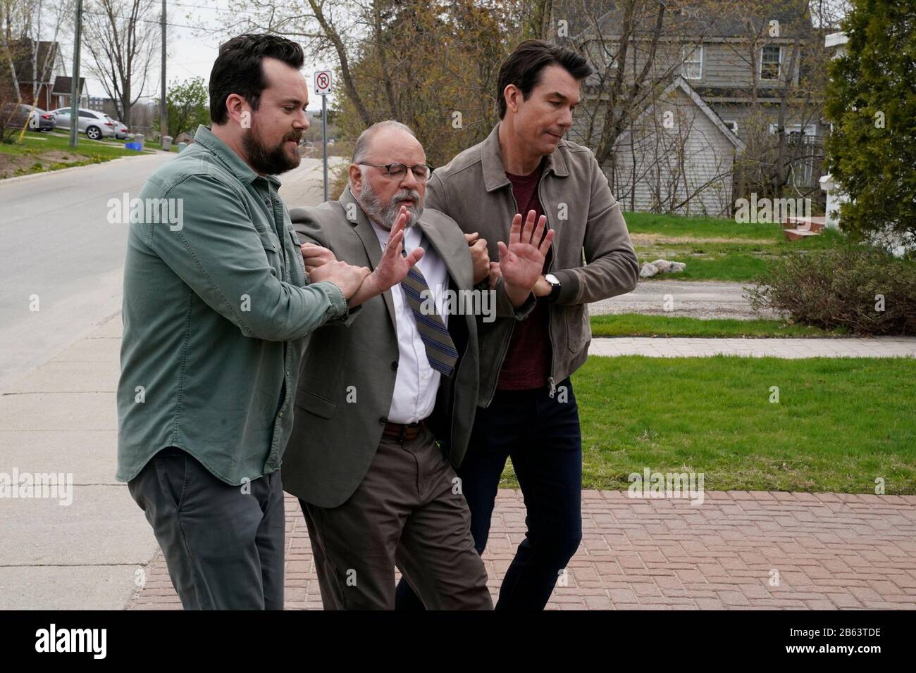 CARTER, Kristian Bruun (left), Jerry O'Connell (right), Harley Gets An ...