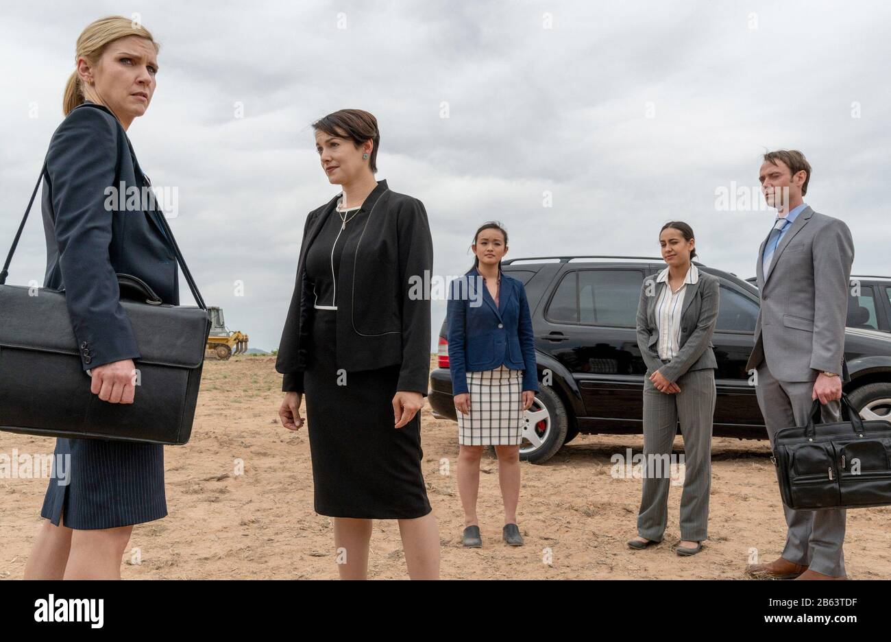 BETTER CALL SAUL, first two from left: Rhea Seehorn, Cara Pifko, The ...