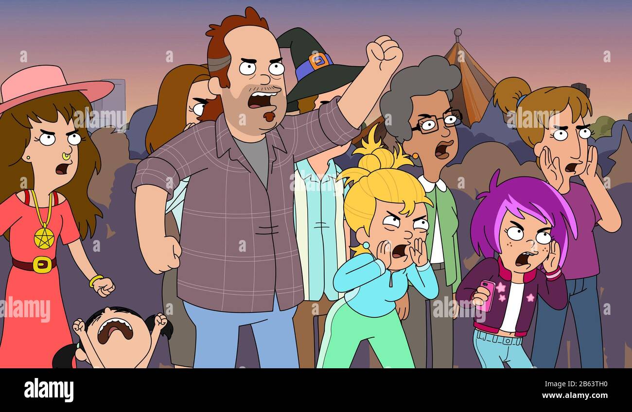 DUNCANVILLE, starting 2nd from left: Jing Harris (voice: Joy Osmanski ...