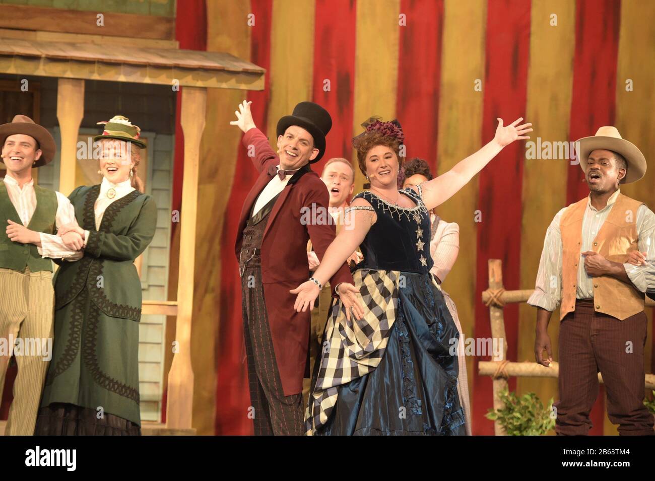 ENCORE!, characters from left: Frank Butler, Annie Oakley, Annie Get ...