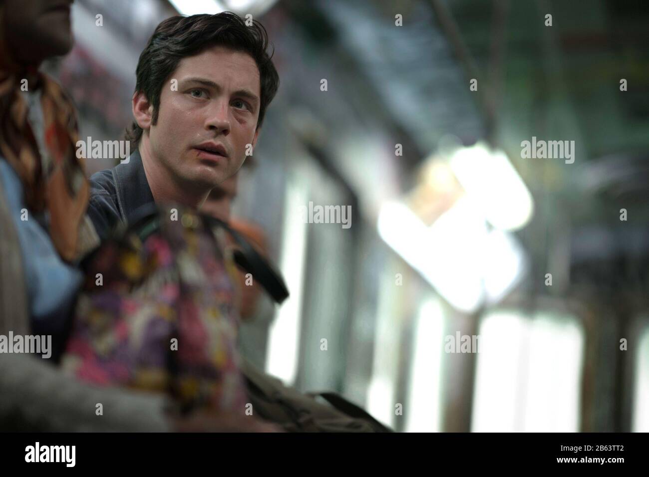 HUNTERS, Logan Lerman, (Season 1, Episode 101, aired Feb. 21, 2020). photo: Christopher Saunders ...