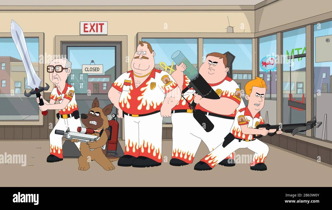 PARADISE PD, (aka PARADISE P.D.) from left: Stanley Hopson (voice: Dana ...