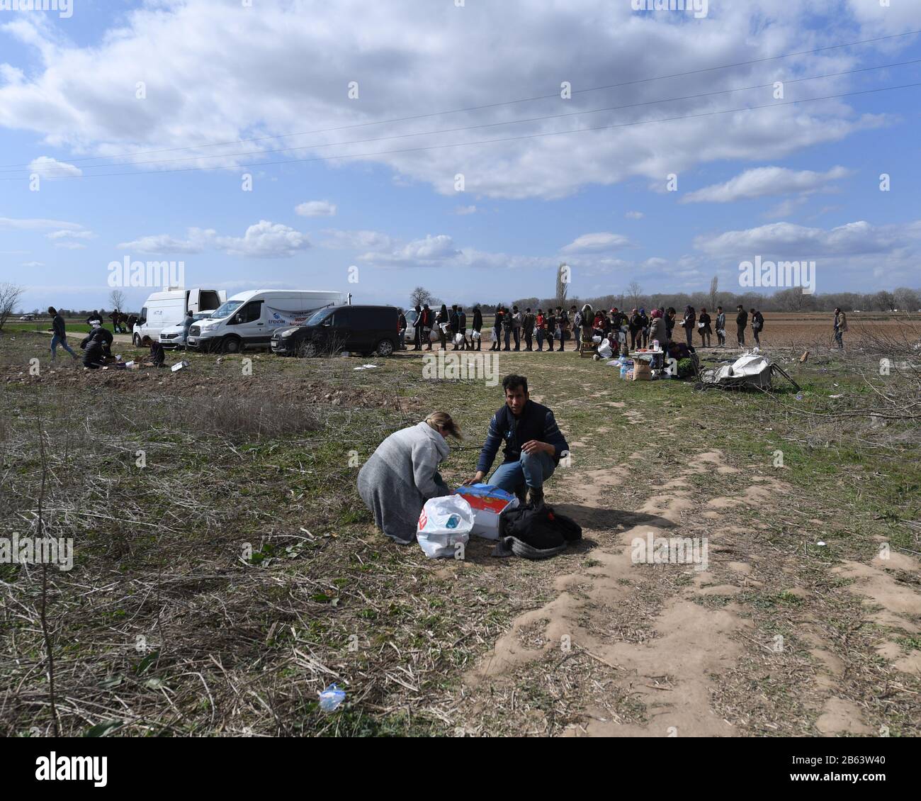 Refugees erdine 2020 hi-res stock photography and images - Alamy