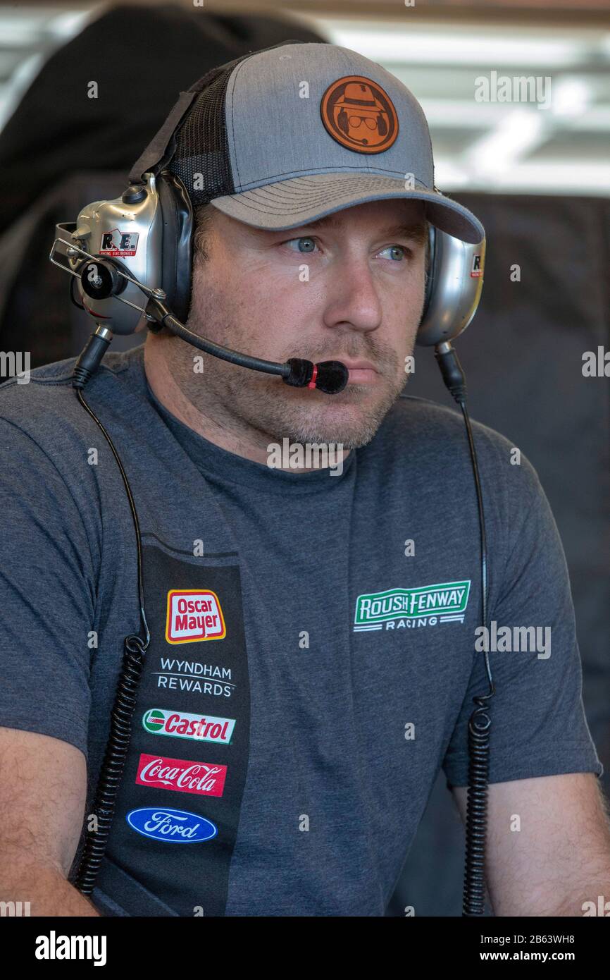 Avondale, Arizona, USA. 6th Mar, 2020. Ross Chastain (6) takes to the ...