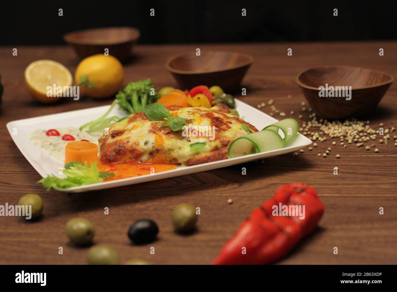 Italian food photography Stock Photo - Alamy