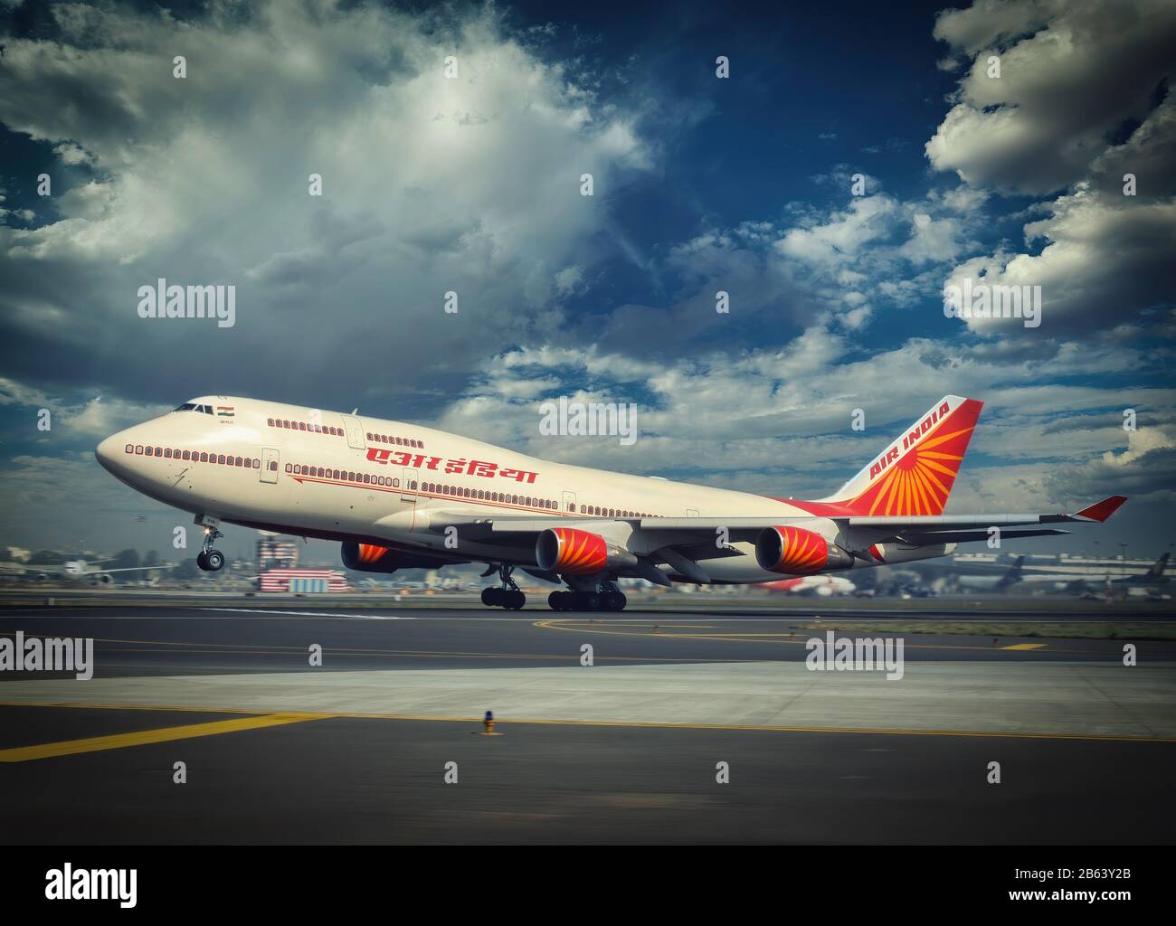 Air India Boeing 747 - Air India is the National Carrier of the country ...