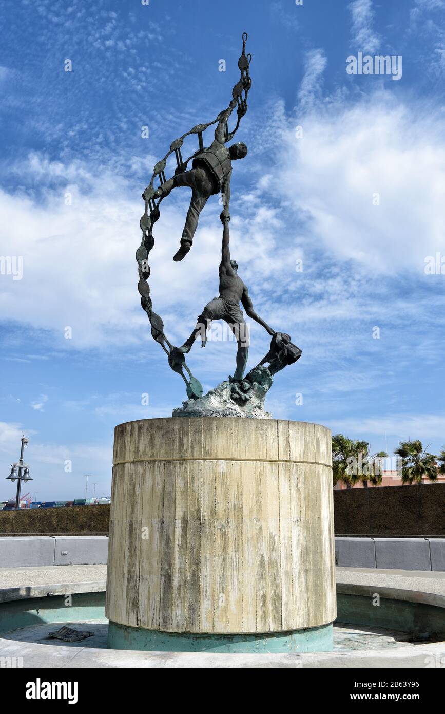 SAN PEDRO, CALIFORNIA - 06 MAR 2020: American Merchant Marine Veterans ...
