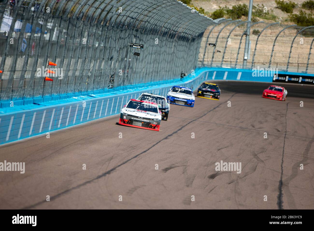 Avondale, Arizona, USA. 8th Mar, 2020. Myatt Snider (21) races for ...