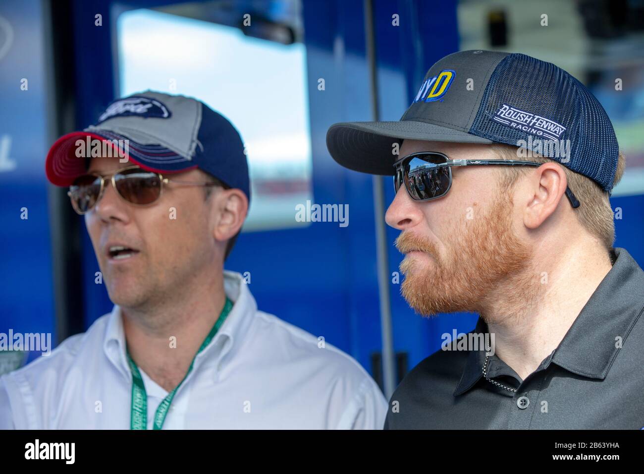 Avondale, Arizona, USA. 8th Mar, 2020. Roush Fenway meets and greets ...