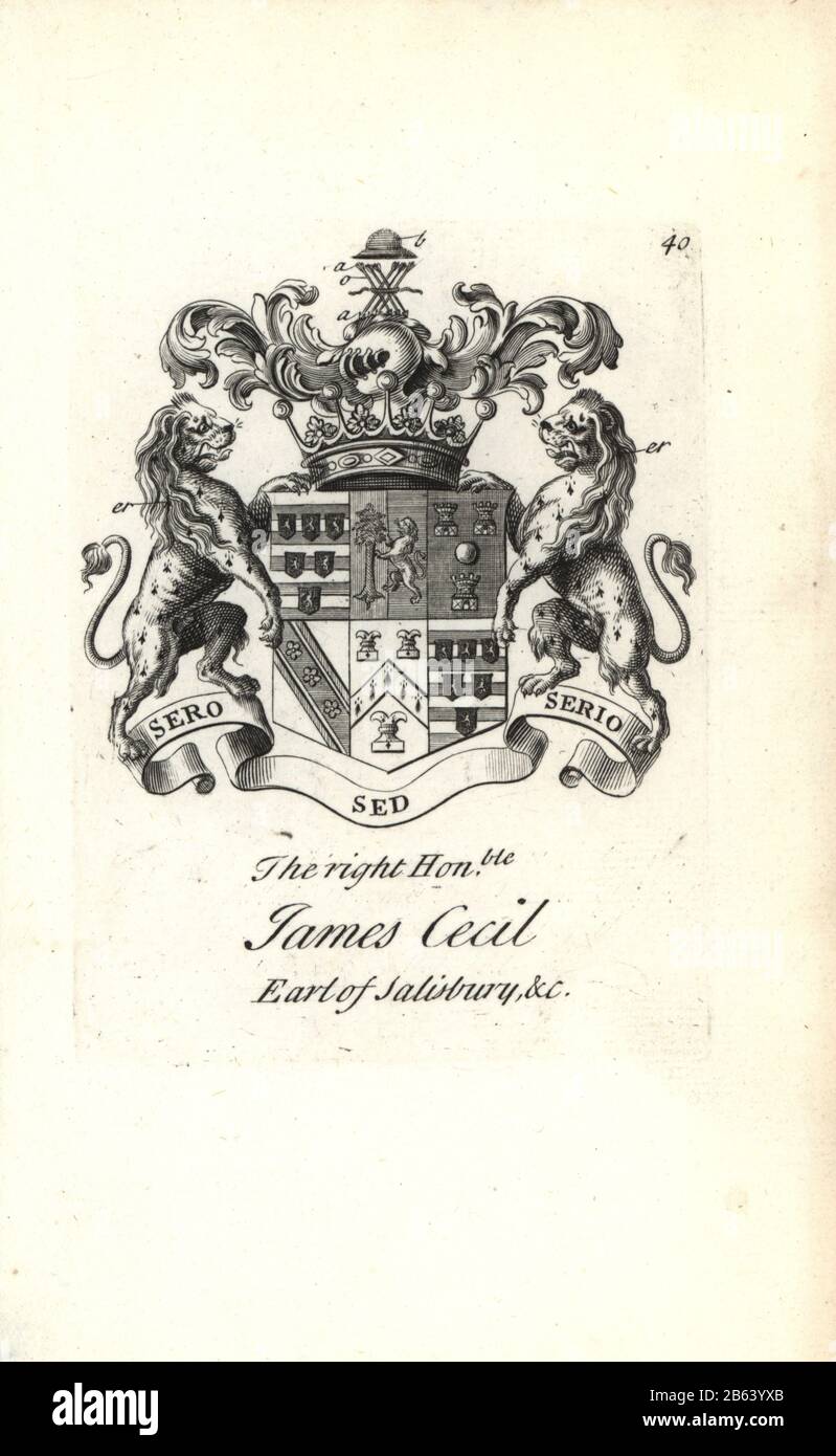 James cecil earl of salisbury hi-res stock photography and images - Alamy