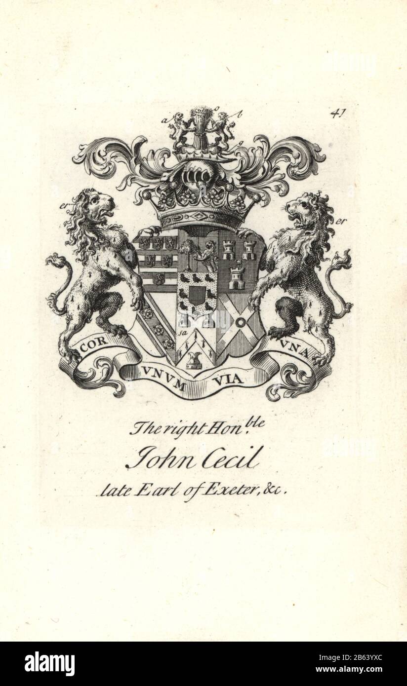 Exeter coat of arms hi-res stock photography and images - Alamy