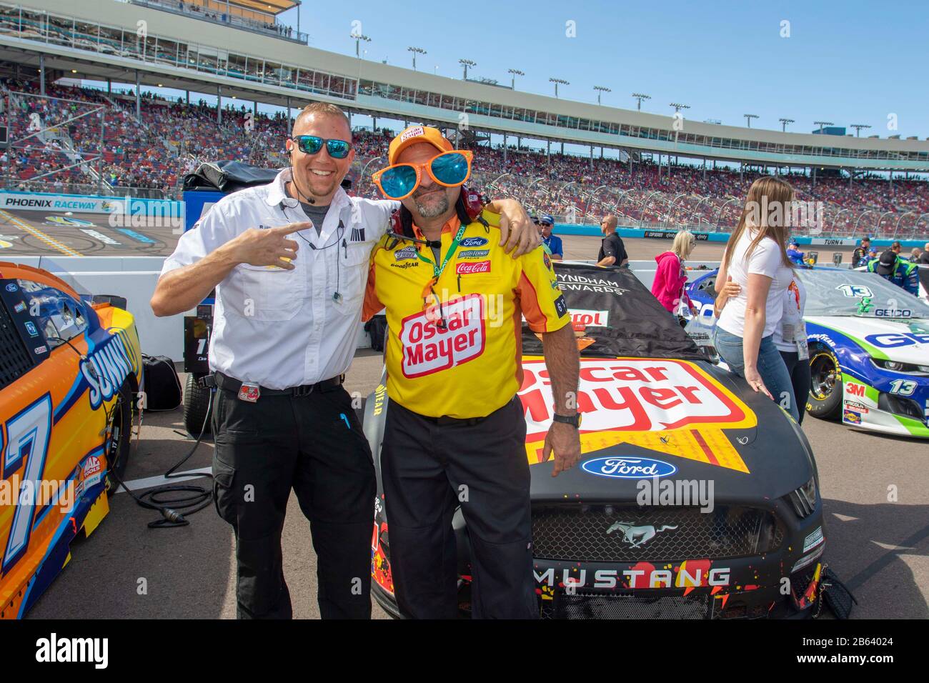 Avondale, Arizona, USA. 8th Mar, 2020. Ross Chastain (6) takes to the ...