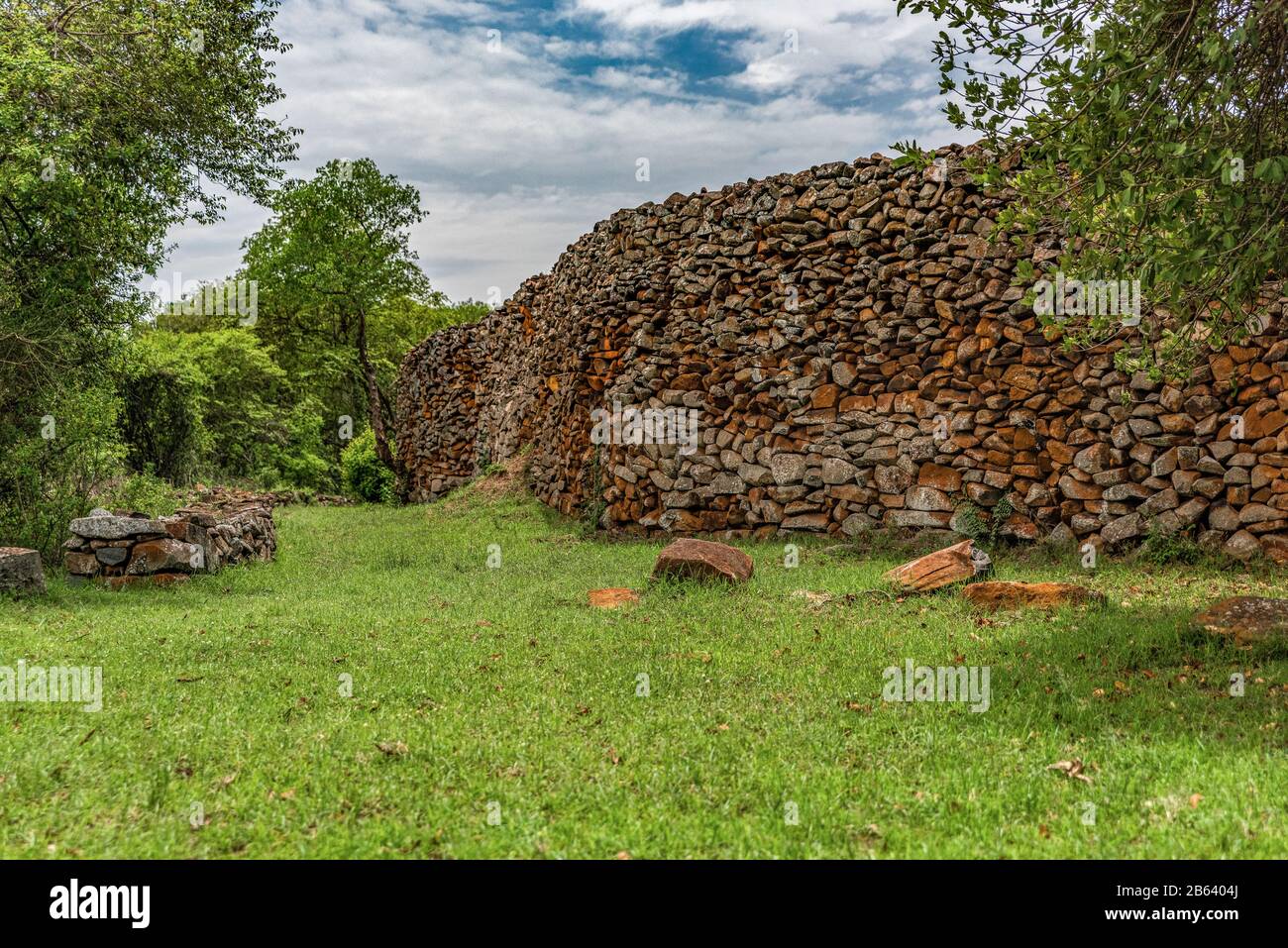 Thimlich Ohinga, stone-built ruins of historic 15th century Iron Age ...