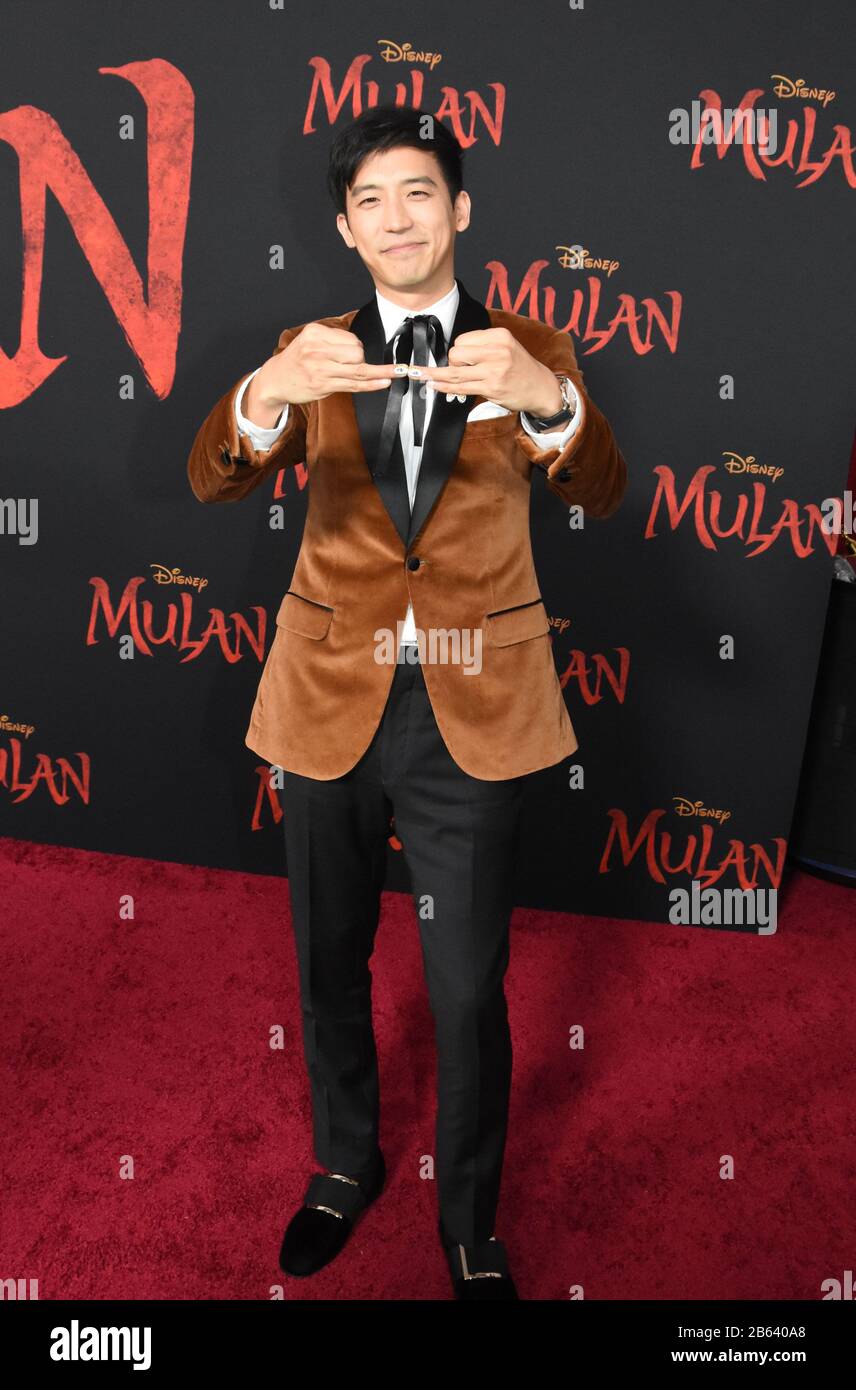 Hollywood, California, USA 9th March 2020 Actor Jimmy Wong attends the ...