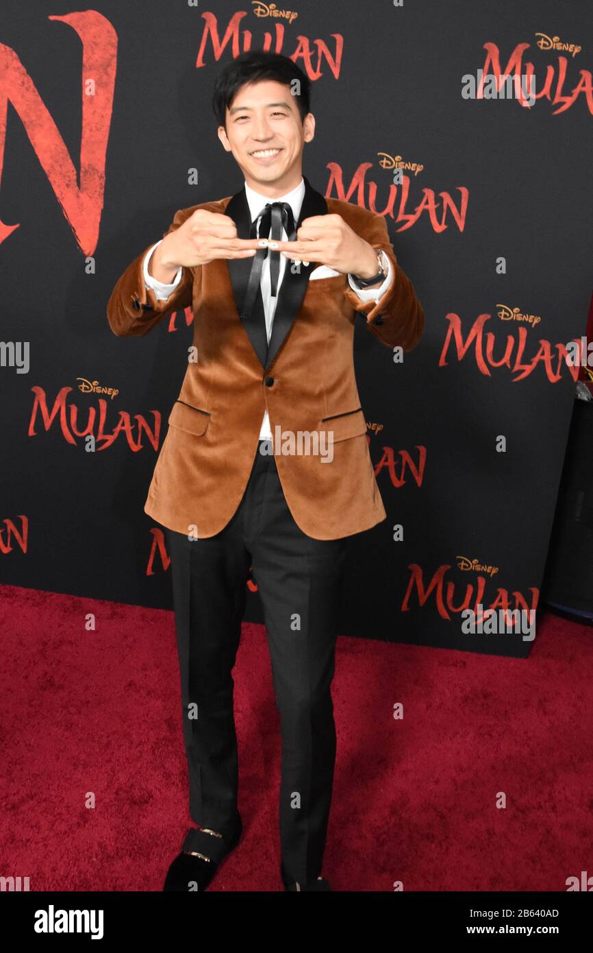 Hollywood, California, USA 9th March 2020 Actor Jimmy Wong attends the ...