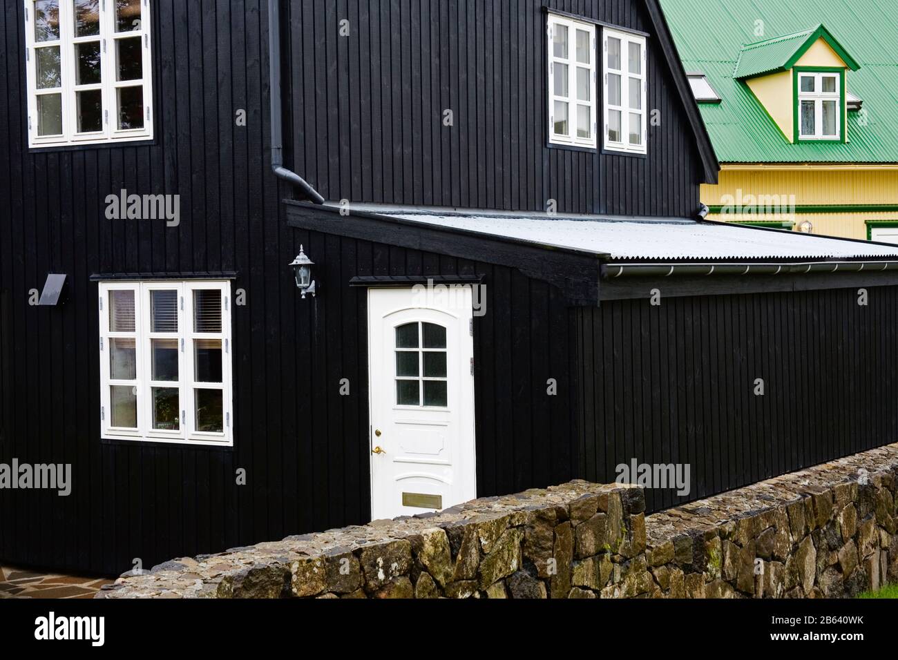 Historic Tinganes District, City of Torshavn, Faroe Islands, Kingdom of ...