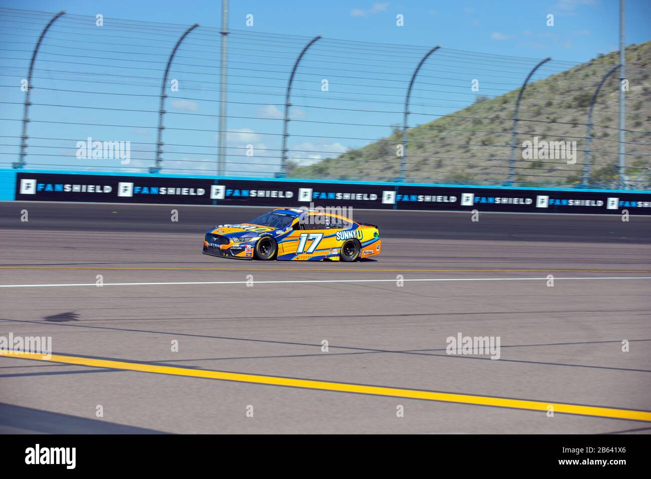 Avondale, Arizona, USA. 9th Mar, 2020. Chris Buescher (17) races for ...
