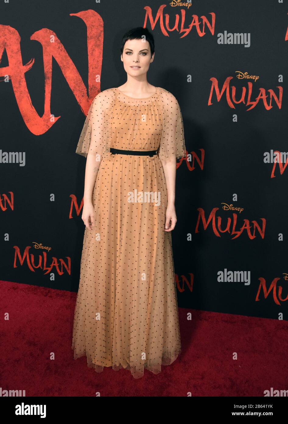 Hollywood, California, USA 9th March 2020 Actress Jaimie Alexander ...