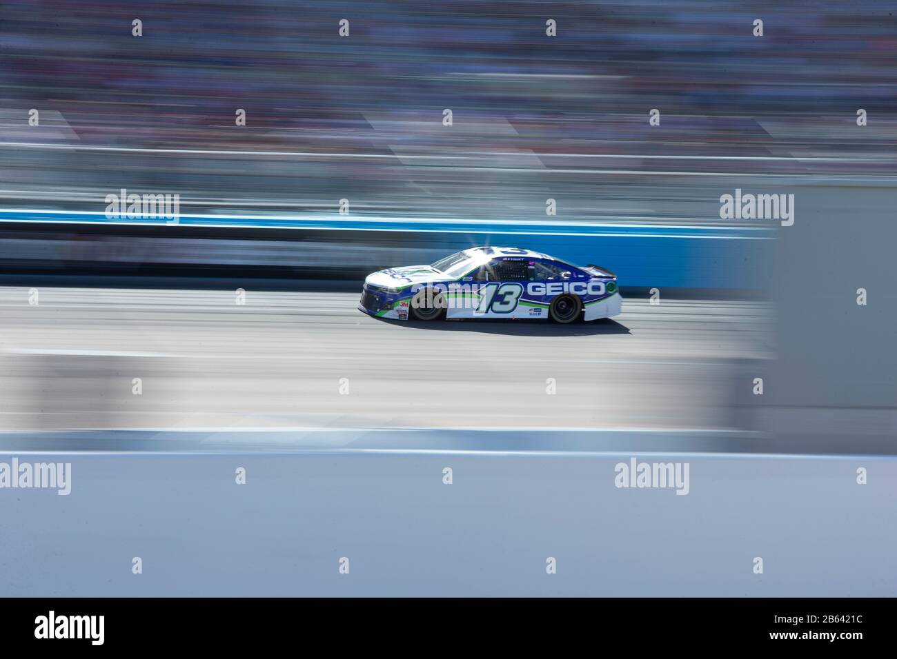 Avondale, Arizona, USA. 9th Mar, 2020. Ty Dillon (13) battles for ...