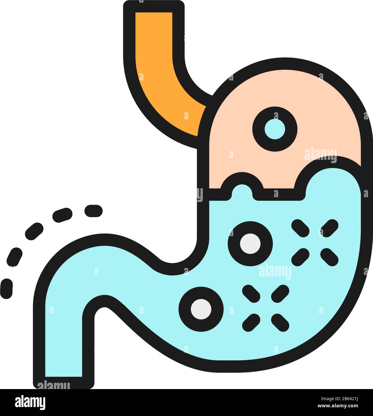 Gastric problem Cut Out Stock Images & Pictures - Alamy