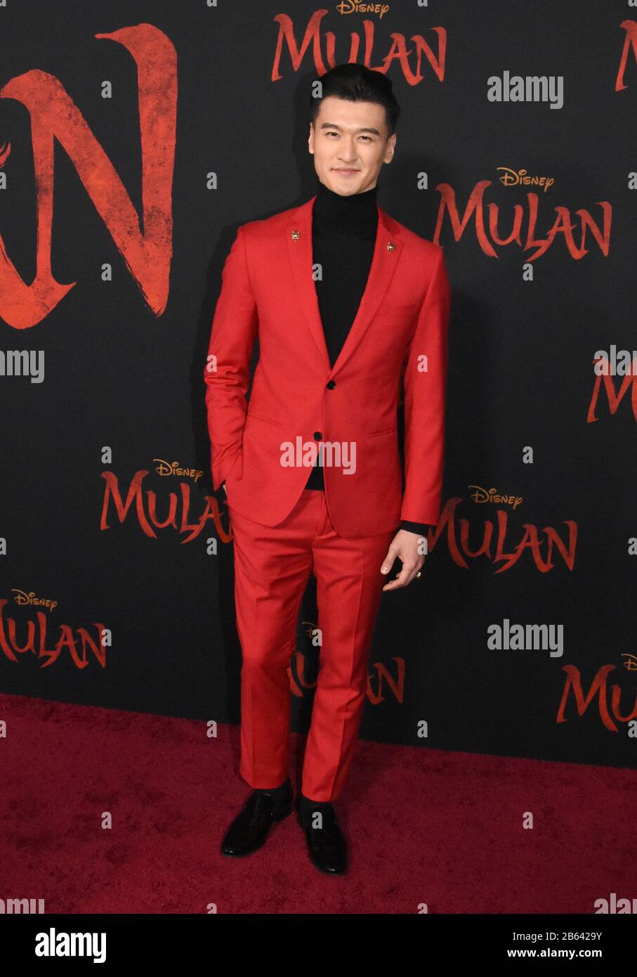 Hollywood, California, USA 9th March 2020 Actor Chen Tang attends the ...