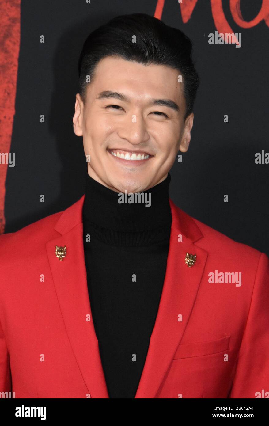 Hollywood, California, USA 9th March 2020 Actor Chen Tang attends the ...