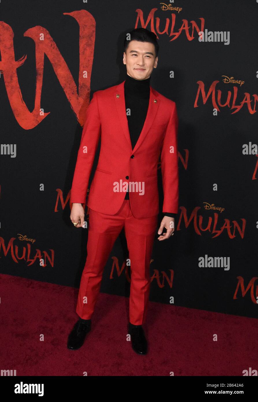 Hollywood, California, USA 9th March 2020 Actor Chen Tang attends the ...