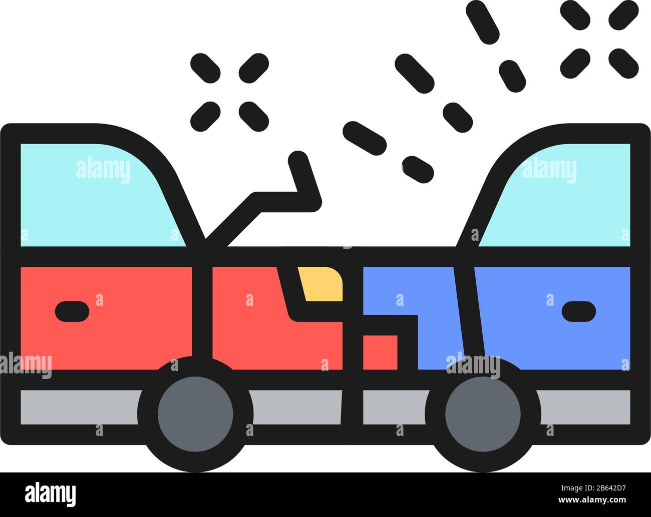Accident racing Stock Vector Images - Alamy