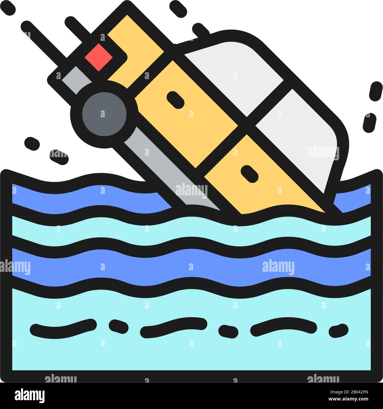 Business water damage Stock Vector Images - Alamy