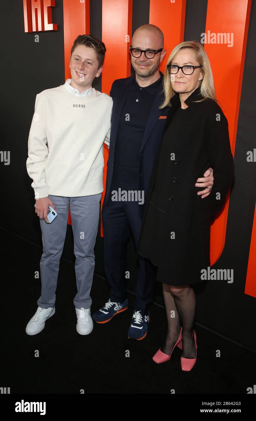 Hollywood, Ca. 9th Mar, 2020. Damon Lindelof, Heidi Fugeman, at the ...