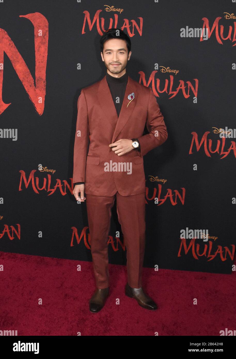 Hollywood, California, USA 9th March 2020 Actor Yoson An attends the ...