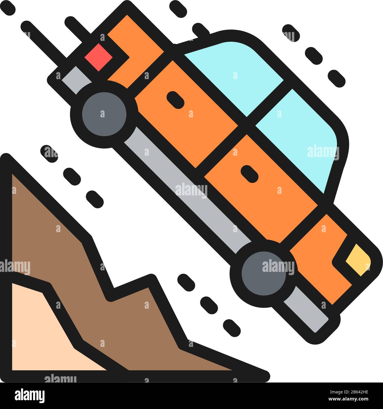 Car insurance color line Stock Vector Images - Alamy