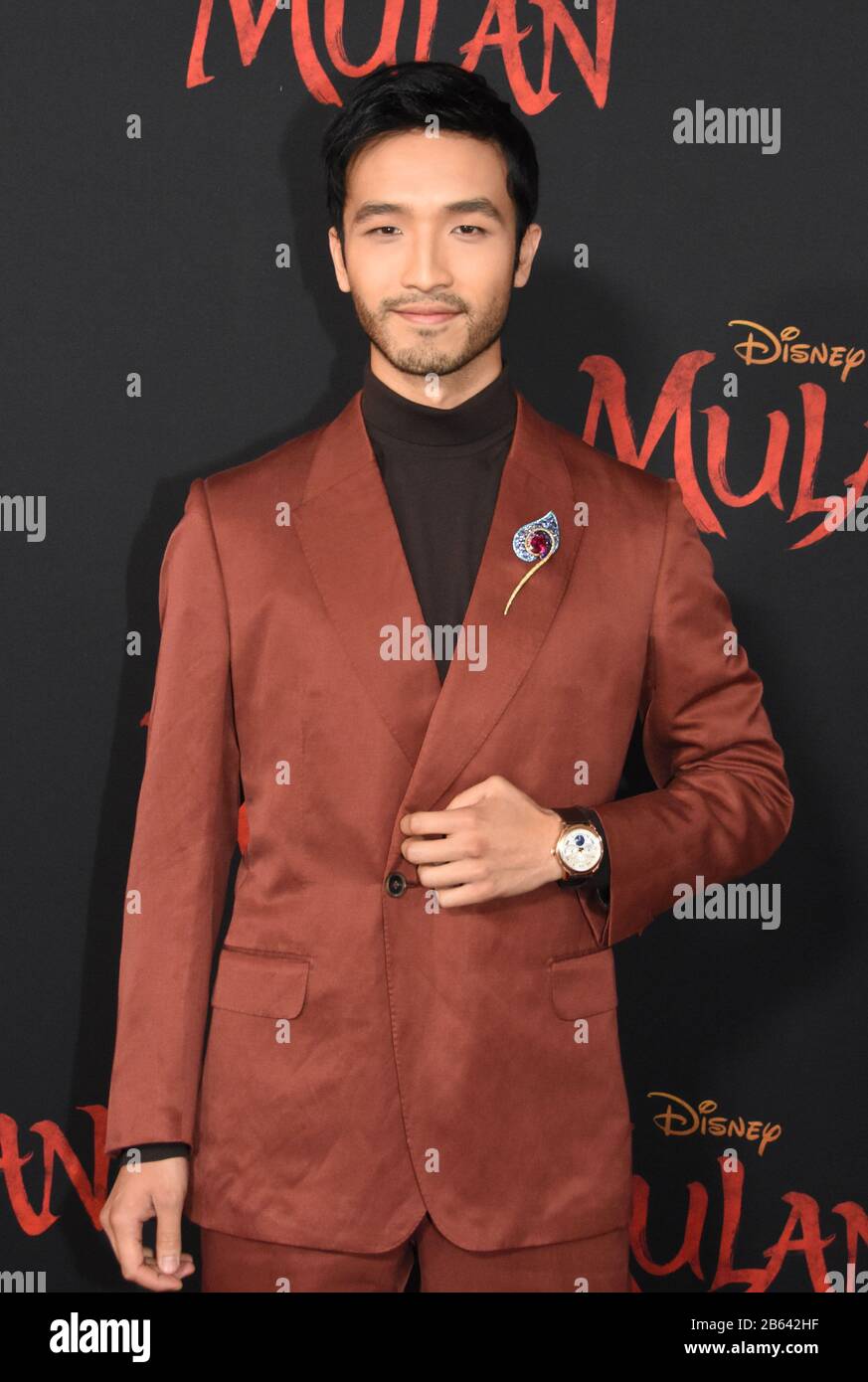 Hollywood, California, USA 9th March 2020 Actor Yoson An attends the ...