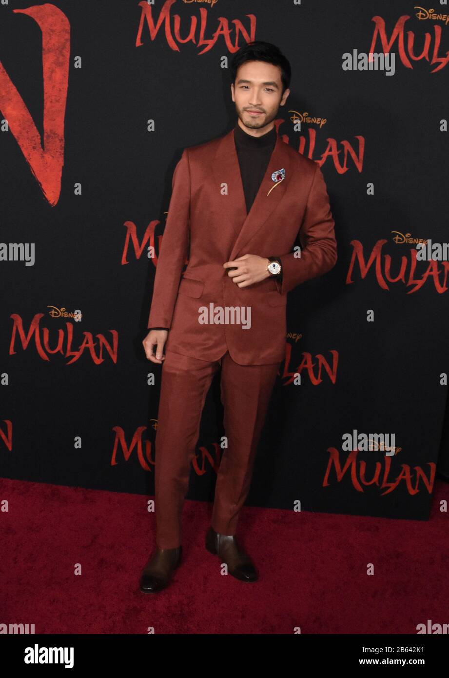 Hollywood, California, USA 9th March 2020 Actor Yoson An attends the ...