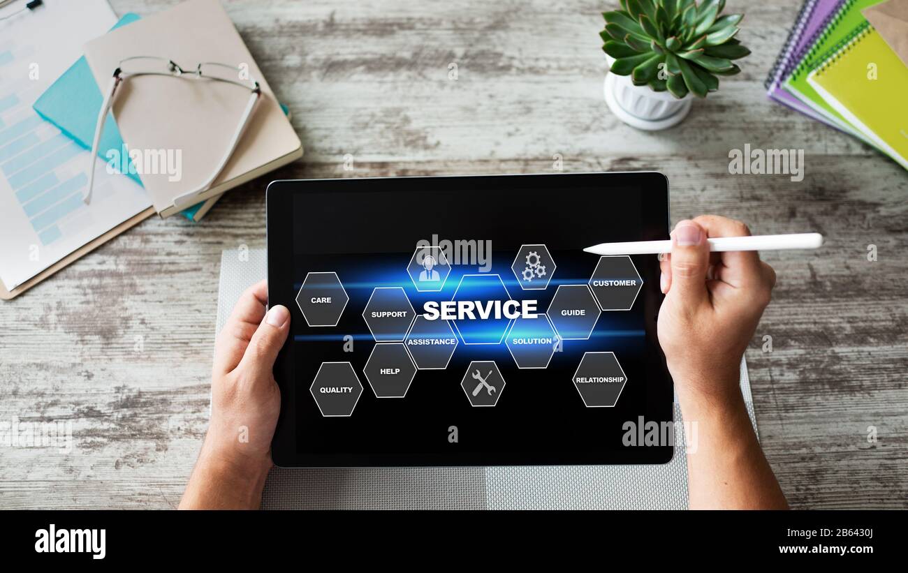 Customer service support tools hi-res stock photography and images - Alamy