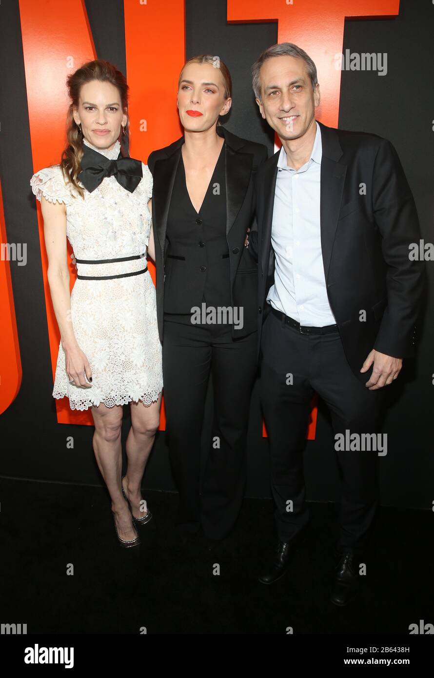 Hollywood, Ca. 9th Mar, 2020. Hilary Swank, Betty Gilpin, at the ...