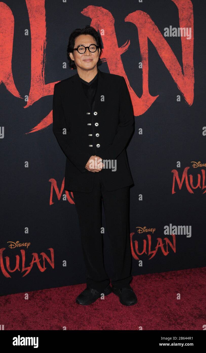 Los Angeles, CA. 9th Mar, 2020. Jet Li at arrivals for MULAN Premiere ...