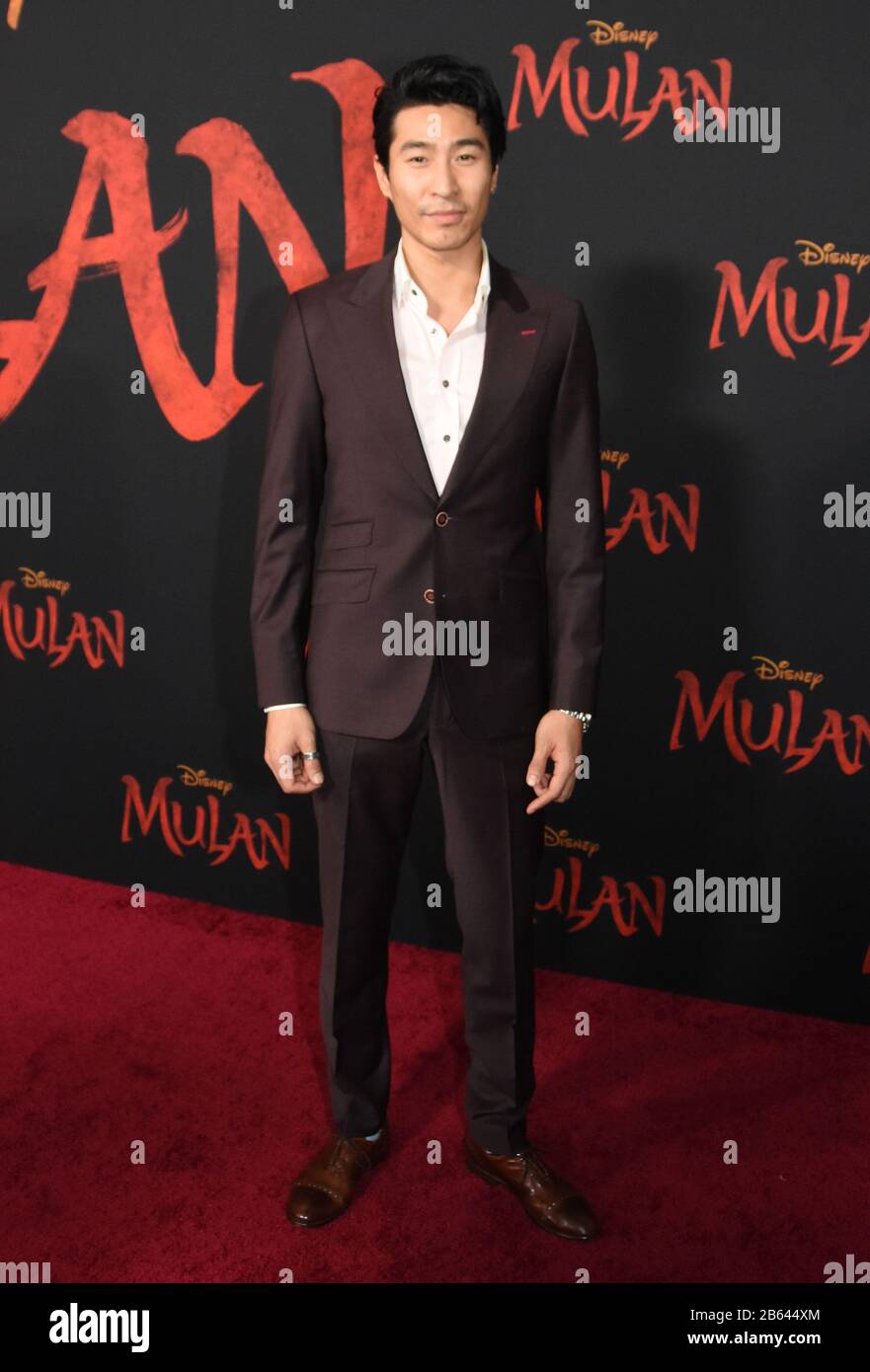 Hollywood, California, USA 9th March 2020 Actor Chris Pang attends the ...