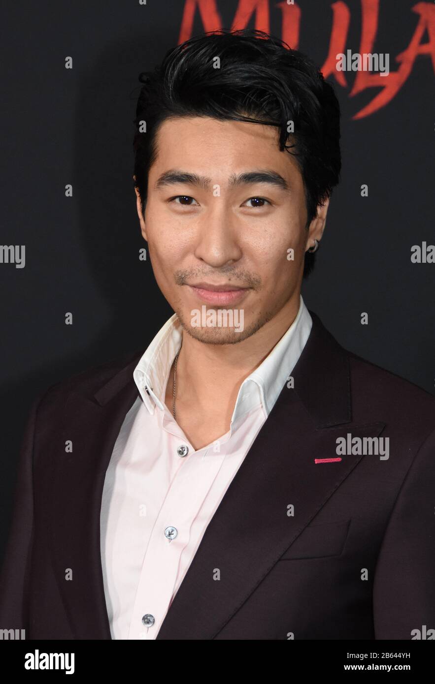 Hollywood, California, USA 9th March 2020 Actor Chris Pang attends the ...