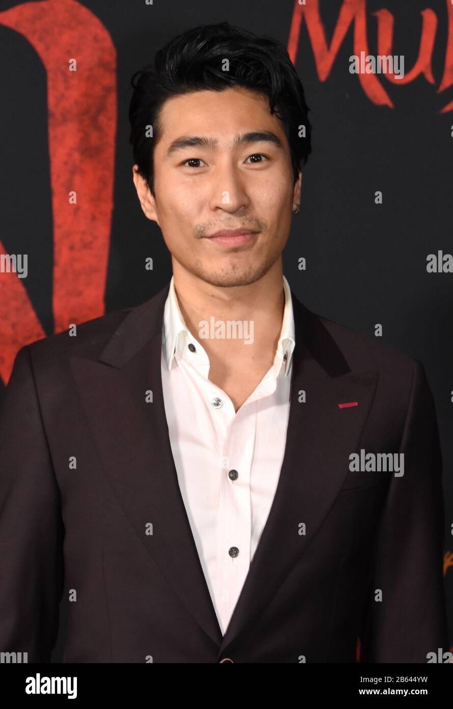 Hollywood, California, USA 9th March 2020 Actor Chris Pang attends the ...