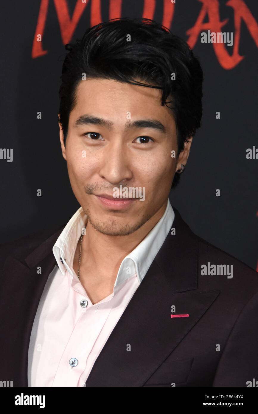Hollywood, California, USA 9th March 2020 Actor Chris Pang attends the ...